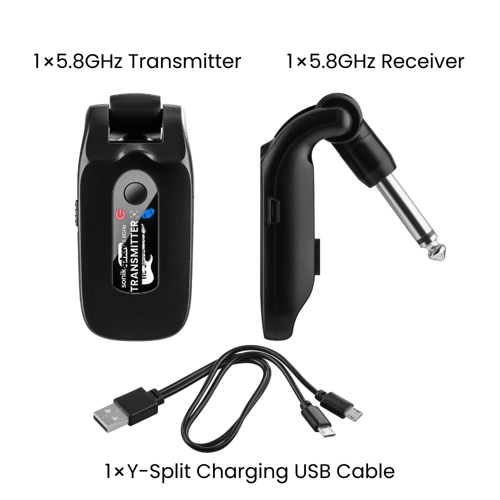SonikSphere 5.8GHz Wireless System for Guitar & Bass – CFG - Cable Free ...