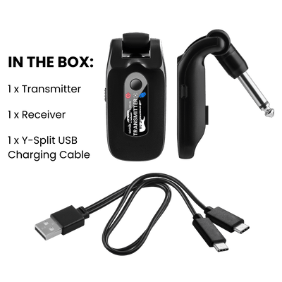 SonikSphere 5.8GHz Wireless System for Guitar & Bass – CFG - Cable Free ...