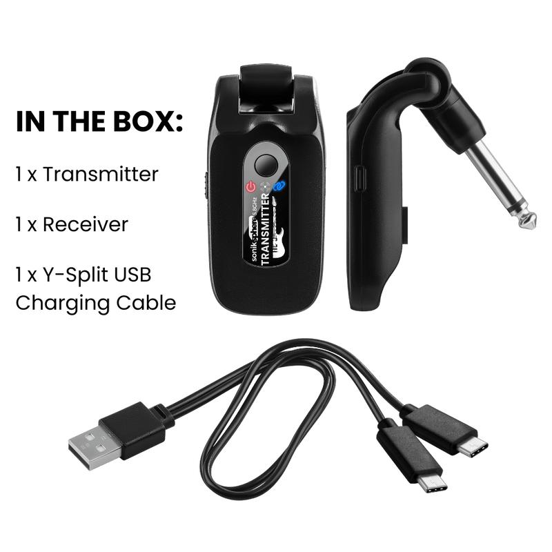 SonikSphere 5.8GHz Wireless System for Guitar & Bass – CFG - Cable Free ...
